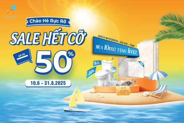 Chào hè rực rỡ, siêu sale hết cỡ lên tới 50%